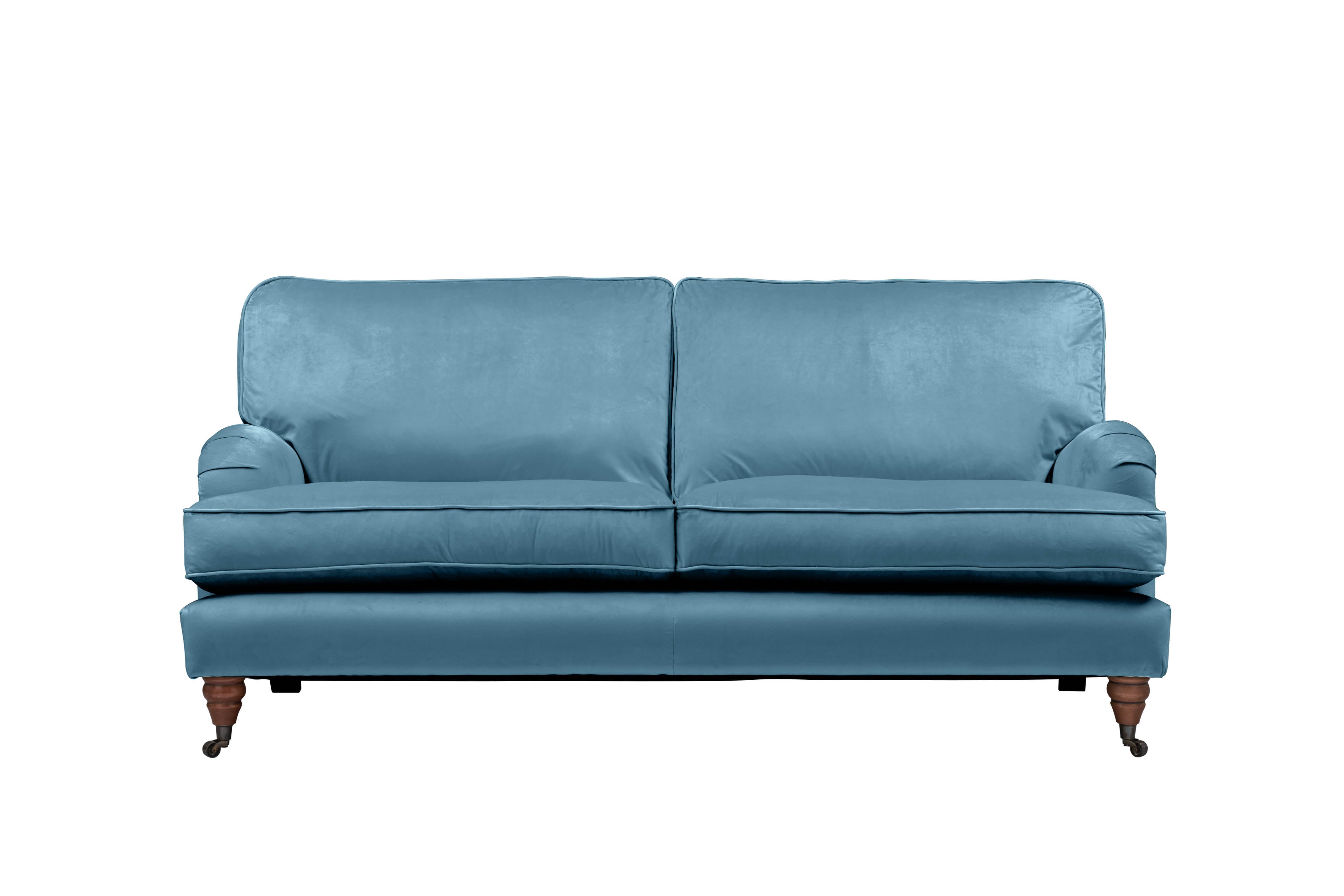 Florence 3 Seater Sofa Opulence Peacock – SofaSofa