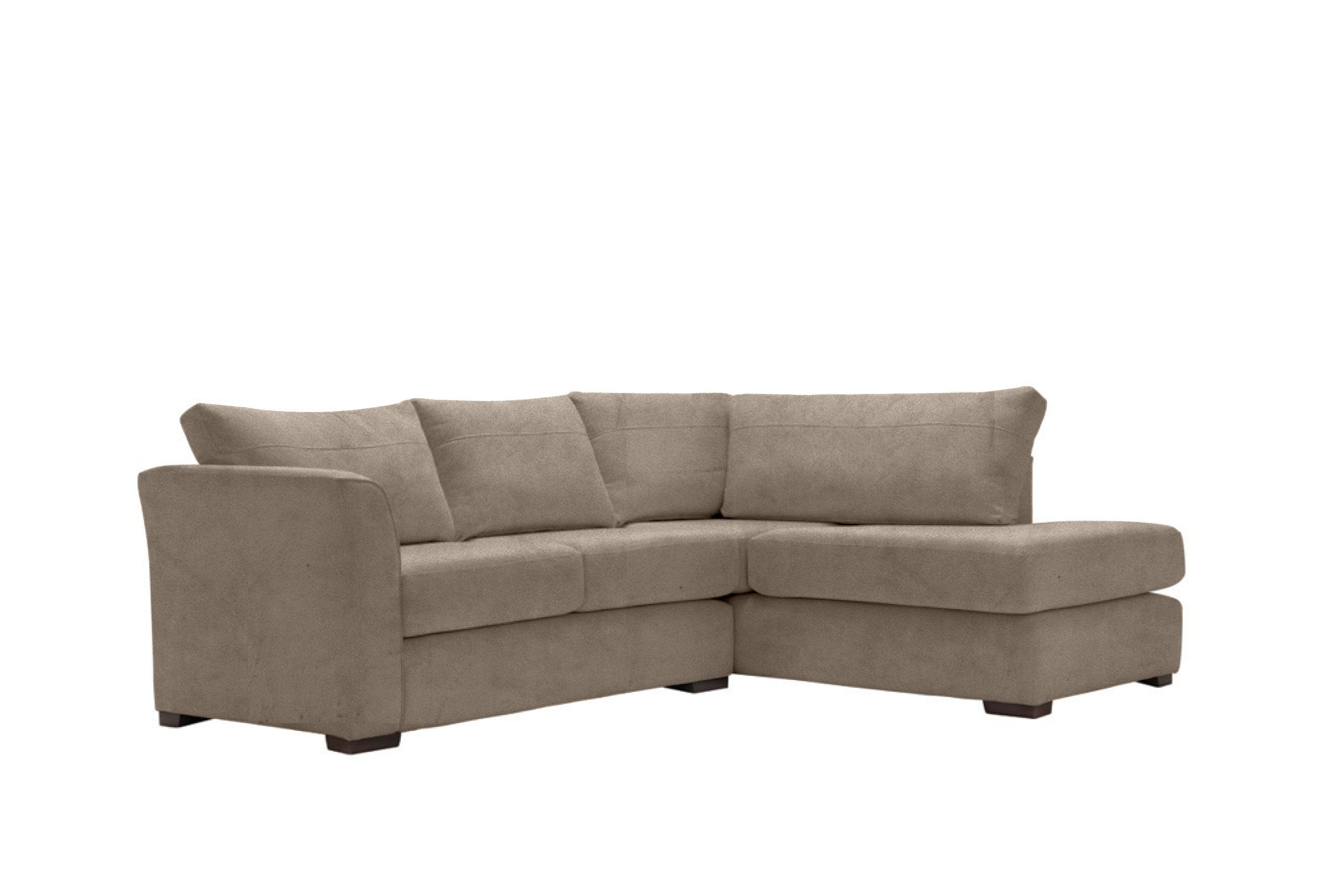 Amelia Chaise Sofa Option 1 Opulence Mink – SofaSofa