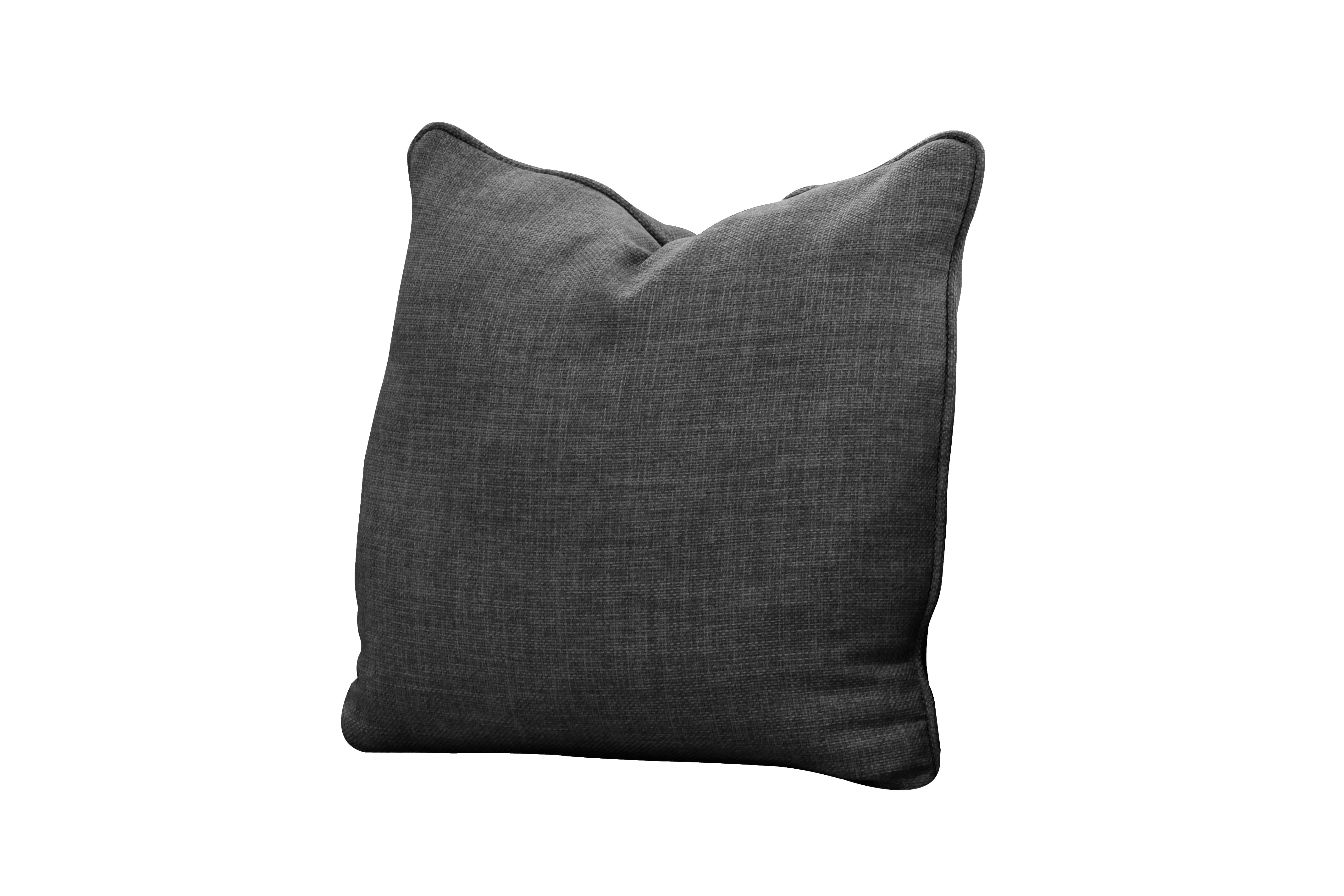 Amelia Scatter Cushion Linoso Charcoal – SofaSofa