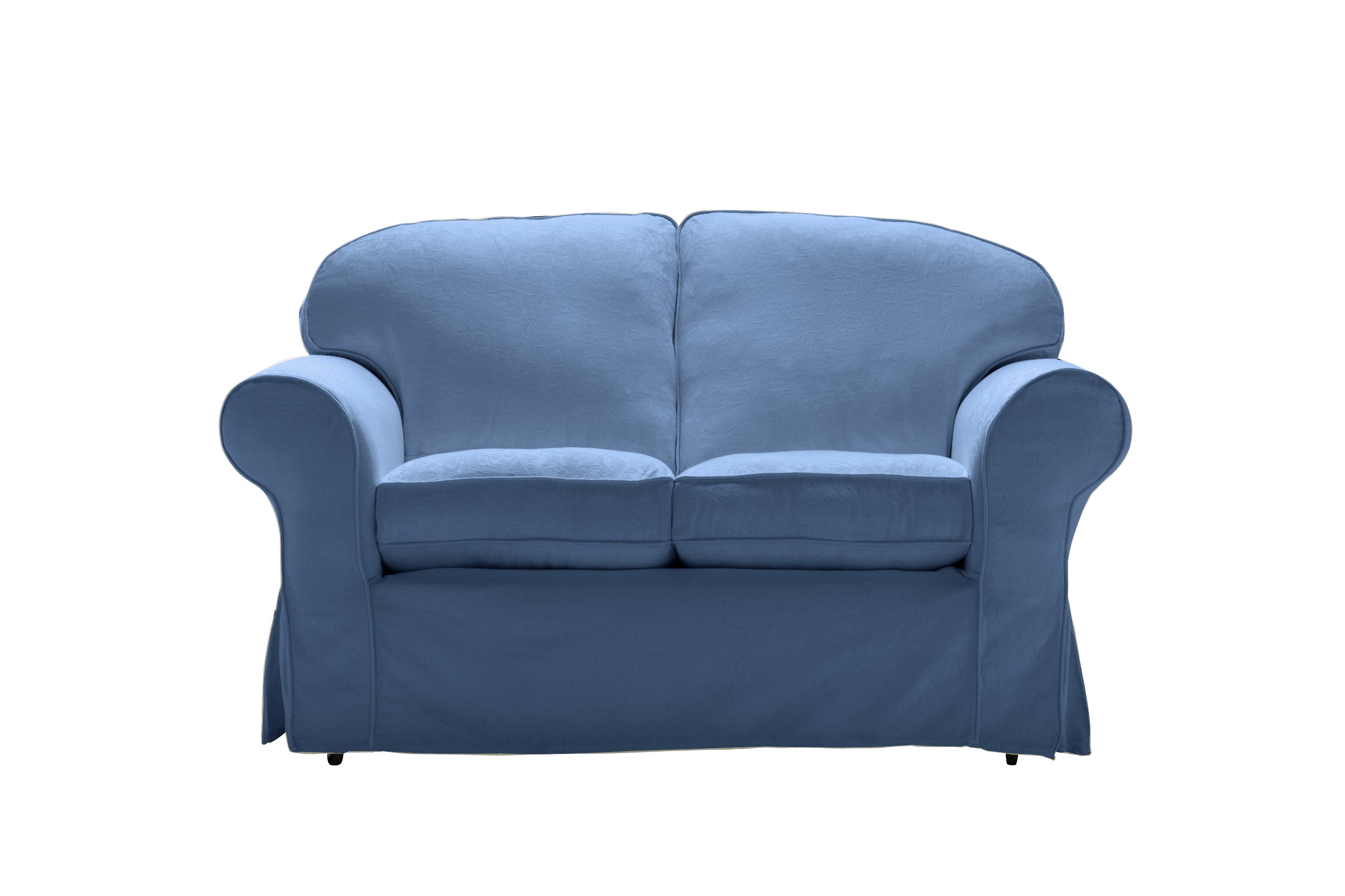 Madrid 2 Seater Sofa Capri Blue – SofaSofa