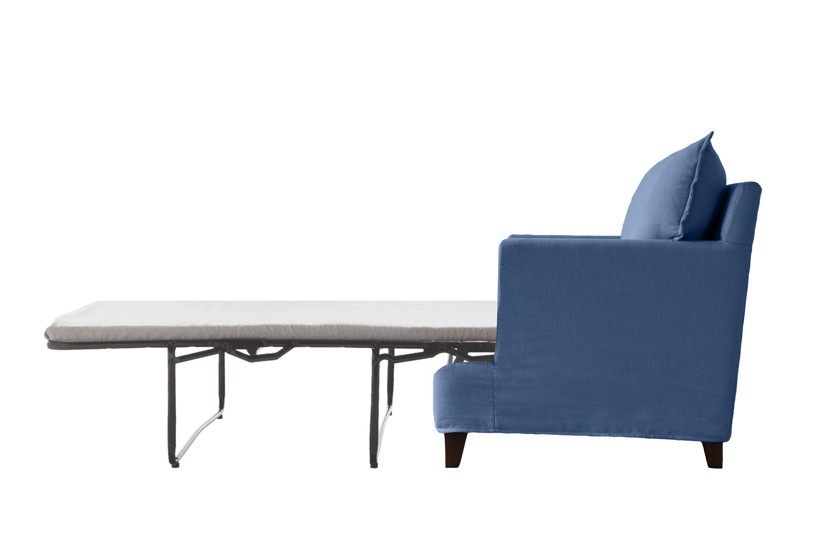 Padstow Sofa Bed Extra Loose Cover Capri Blue – SofaSofa