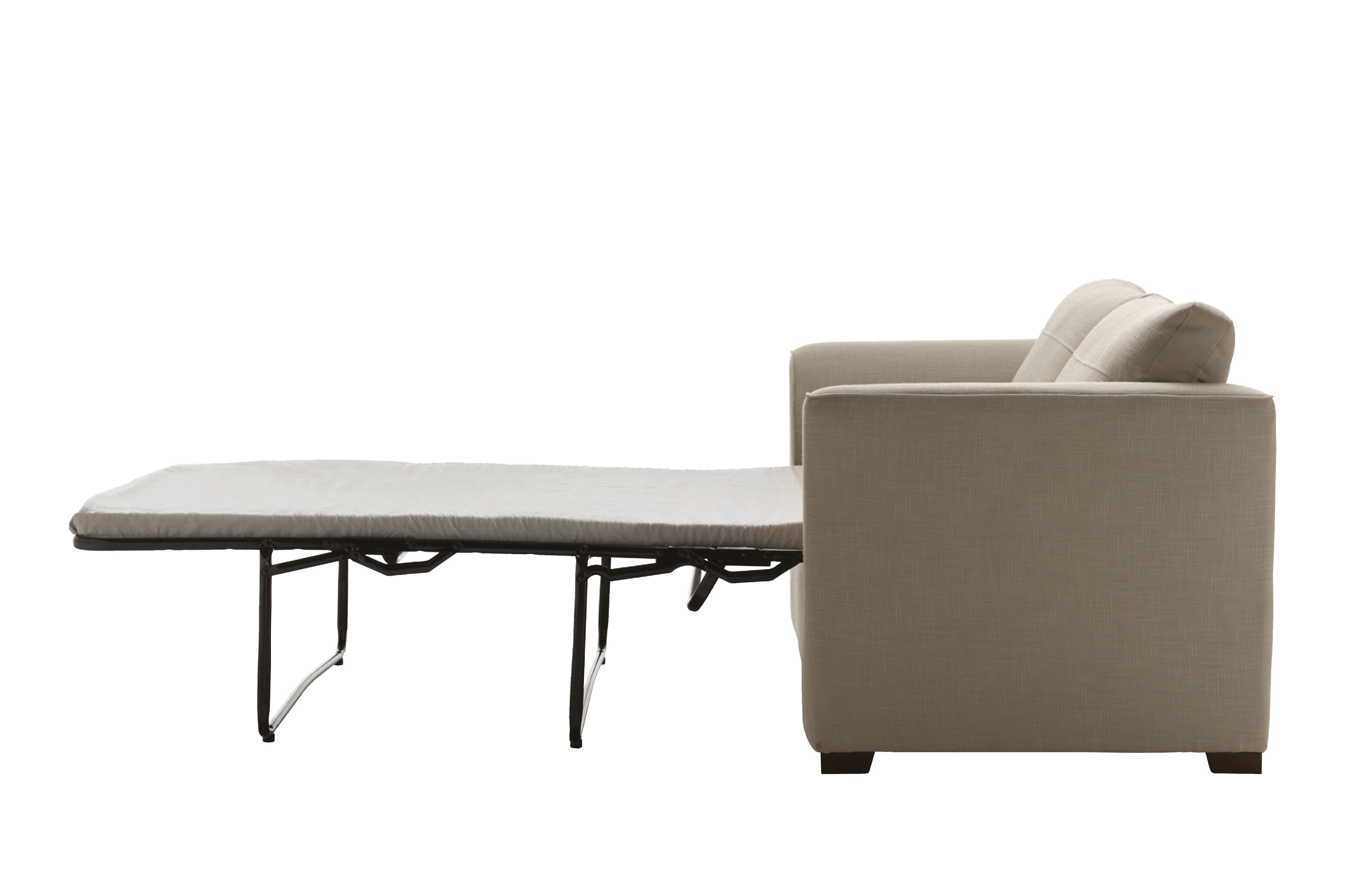 Amelia Sofa Bed Linoso Biscuit – SofaSofa