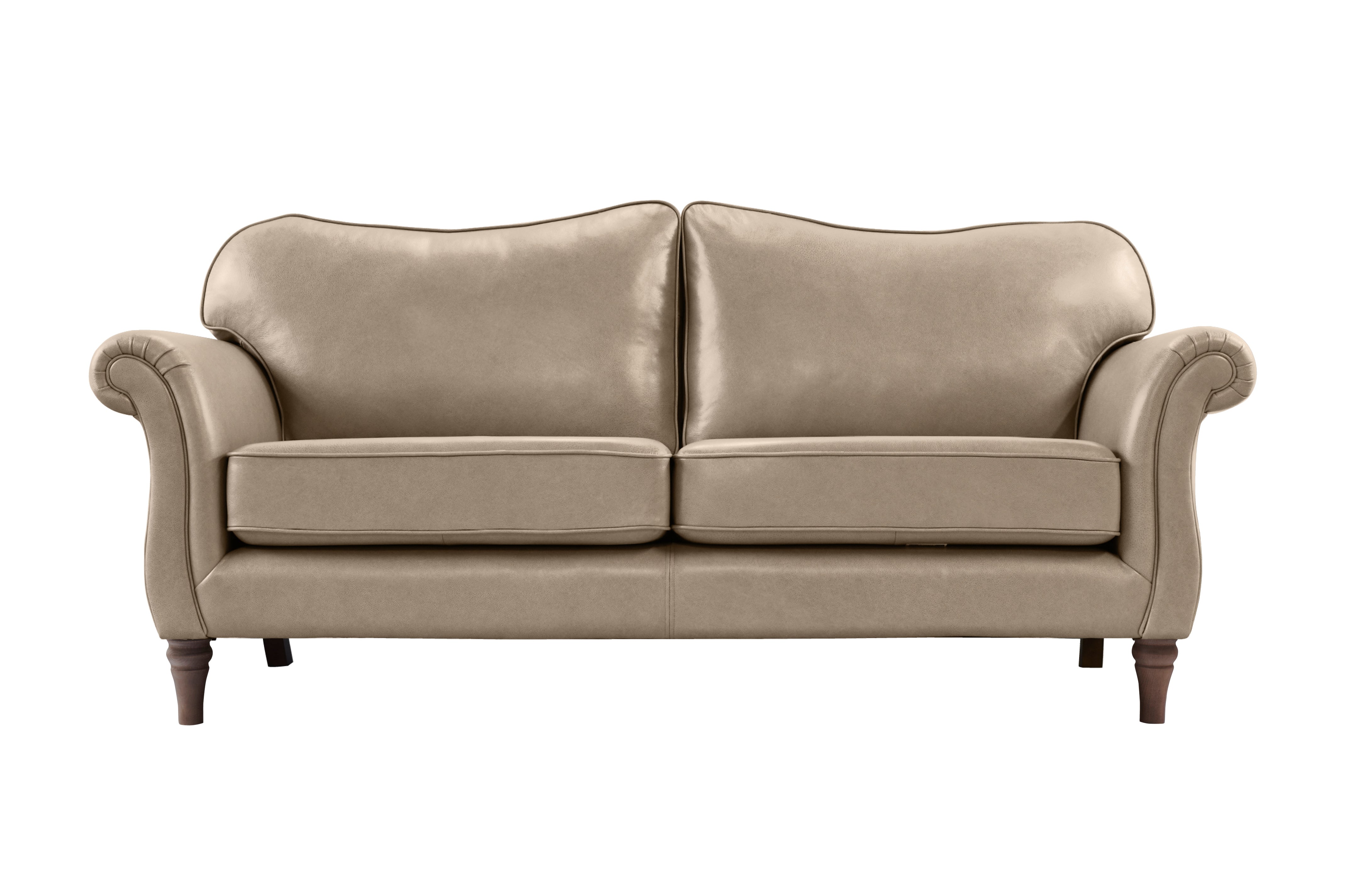 Burton 3 Seater Sofa Milton Mushroom – SofaSofa