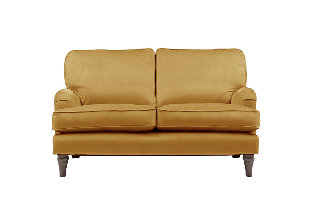 Florence 2 Seater Sofa Opulence Saffron – SofaSofa