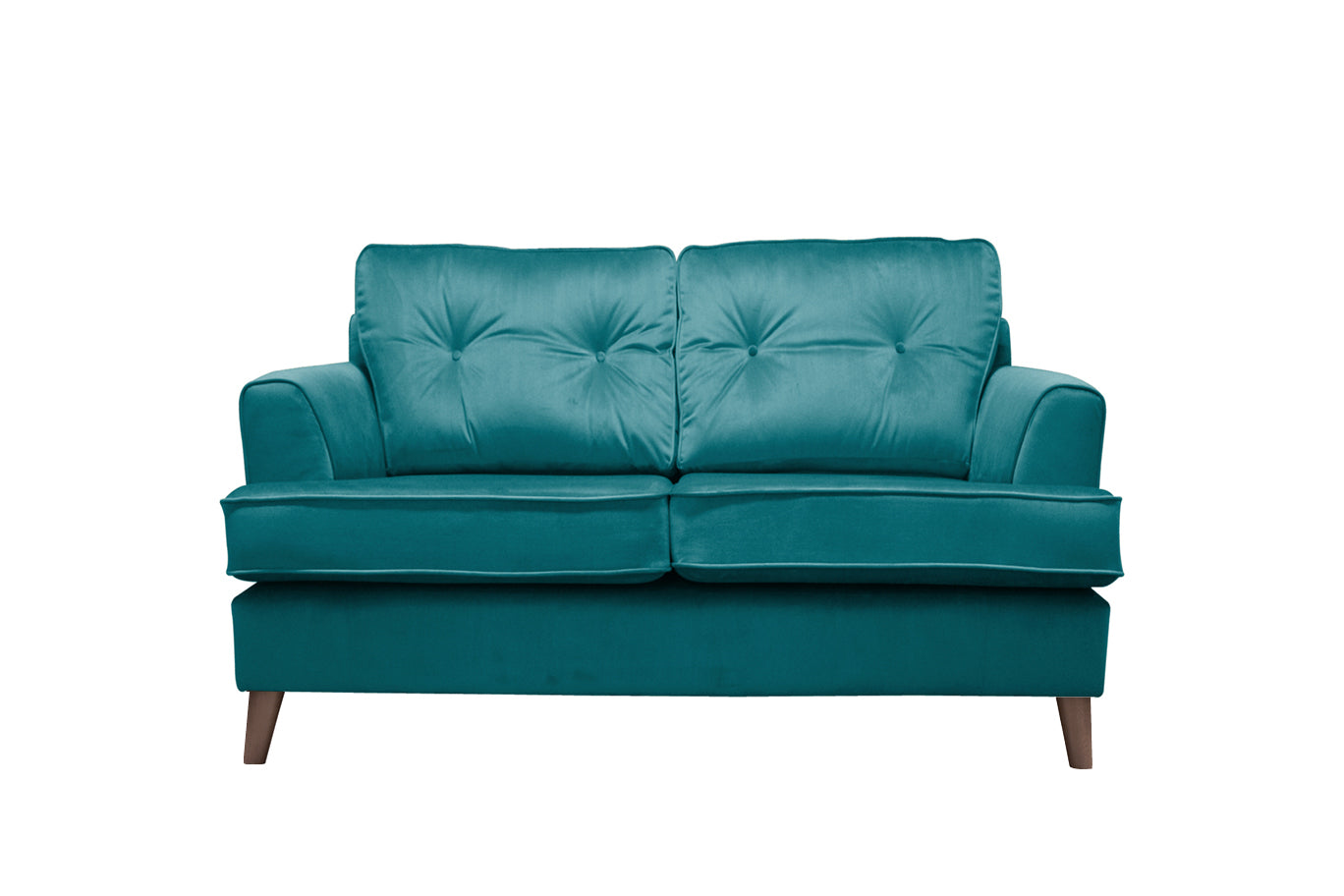 Poppy 2 Seater Sofa Opulence Teal – SofaSofa