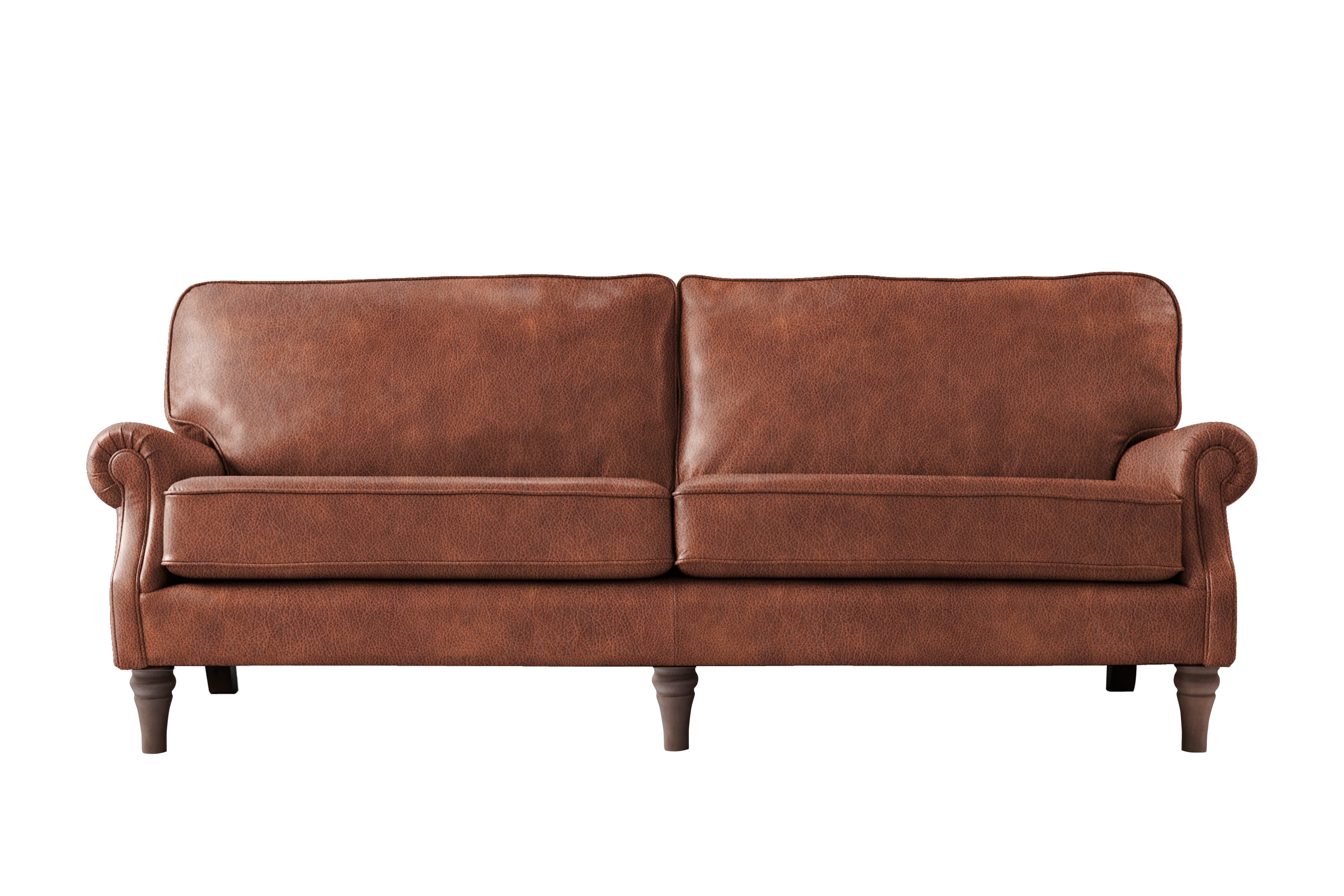 Taylor 4 Seater Sofa Vintage Chestnut – SofaSofa