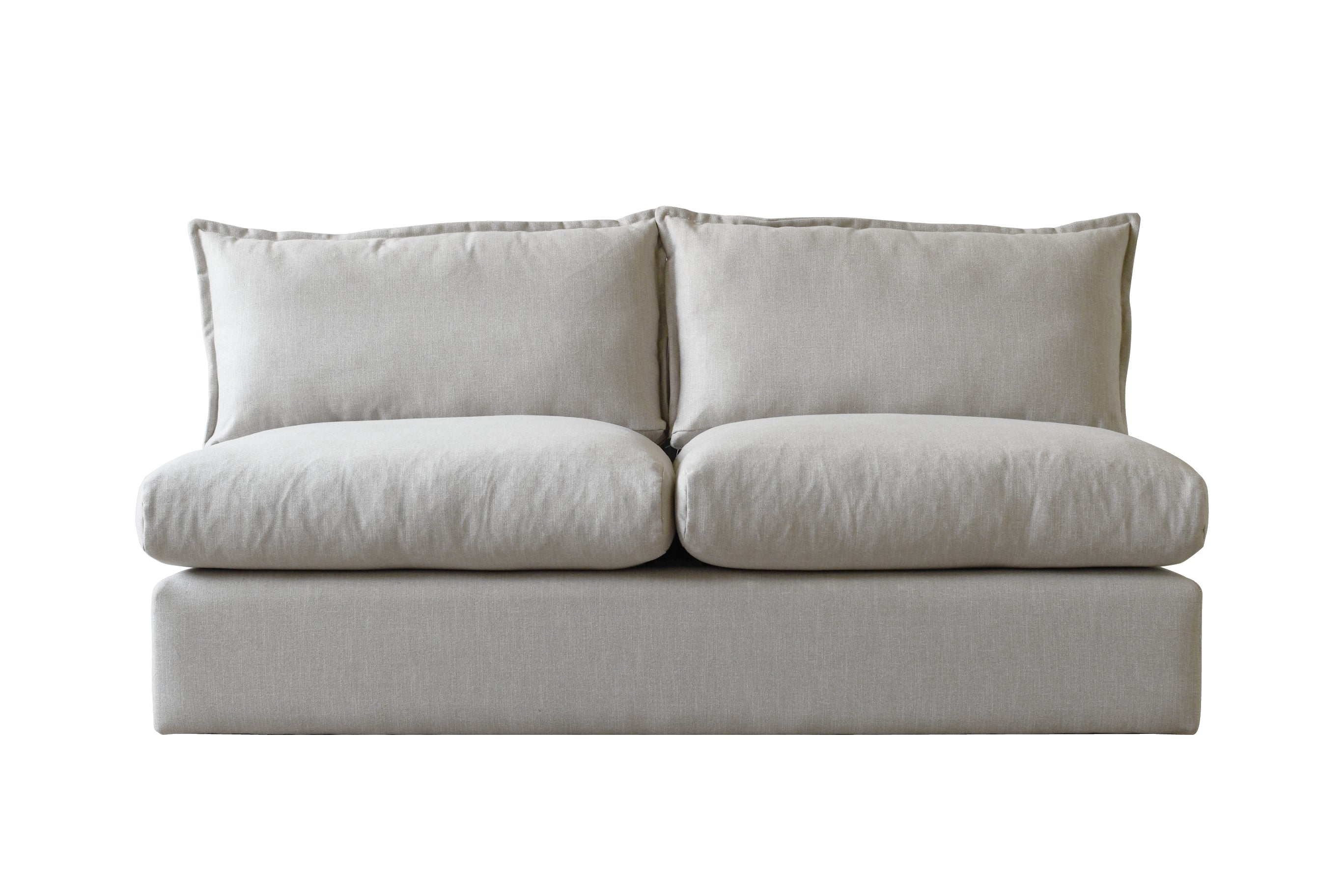 Moda 3 Seater Unit Durham Pearl – SofaSofa
