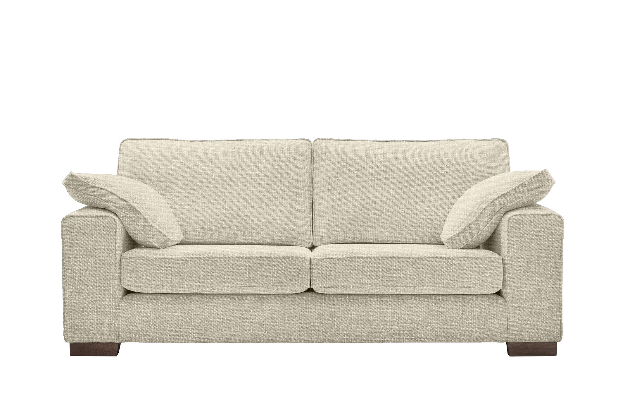 Denver 3 Seater Sofa Hopsack Cream – SofaSofa