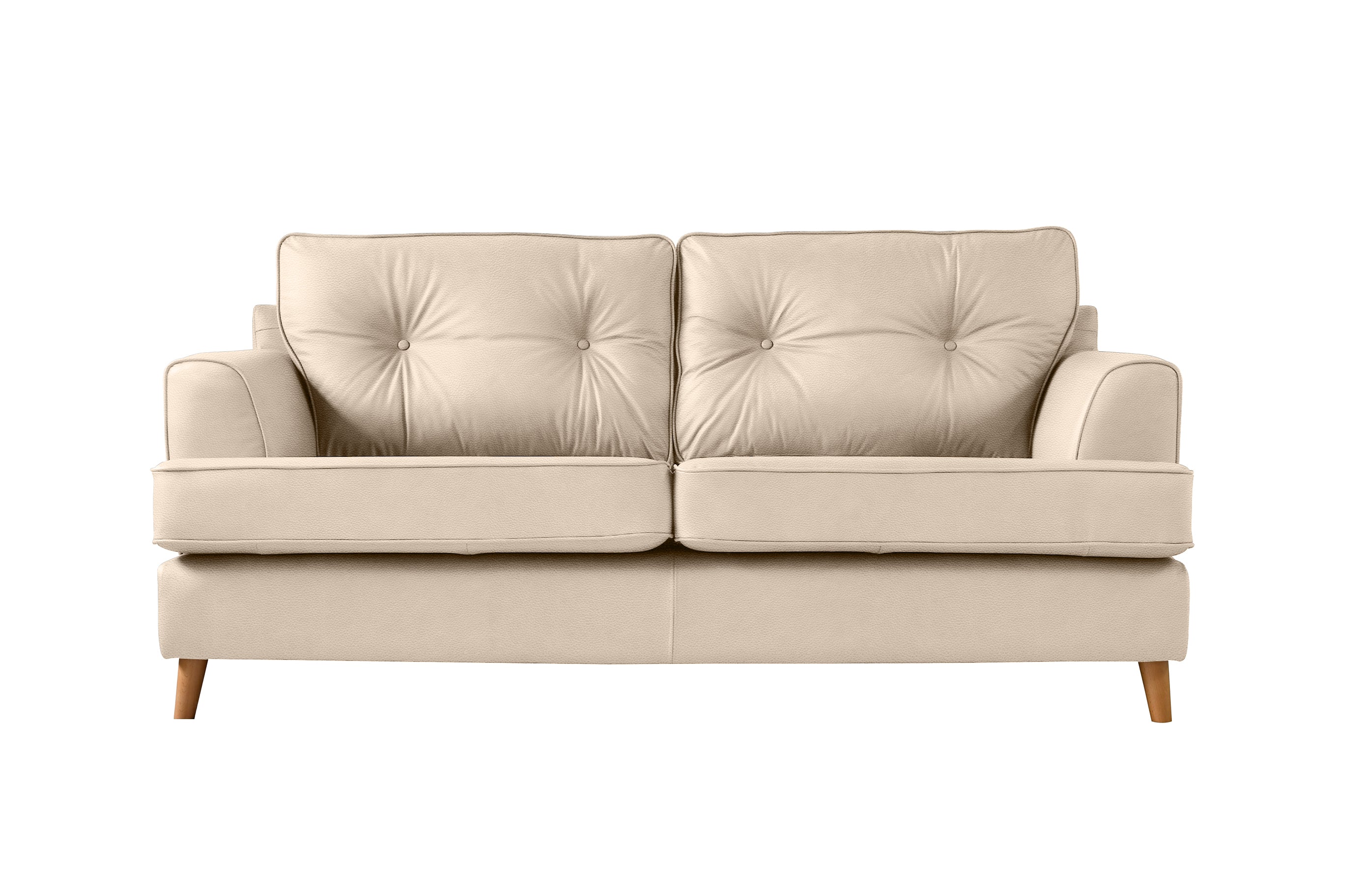 Poppy 3 Seater Sofa Milton Stone – SofaSofa