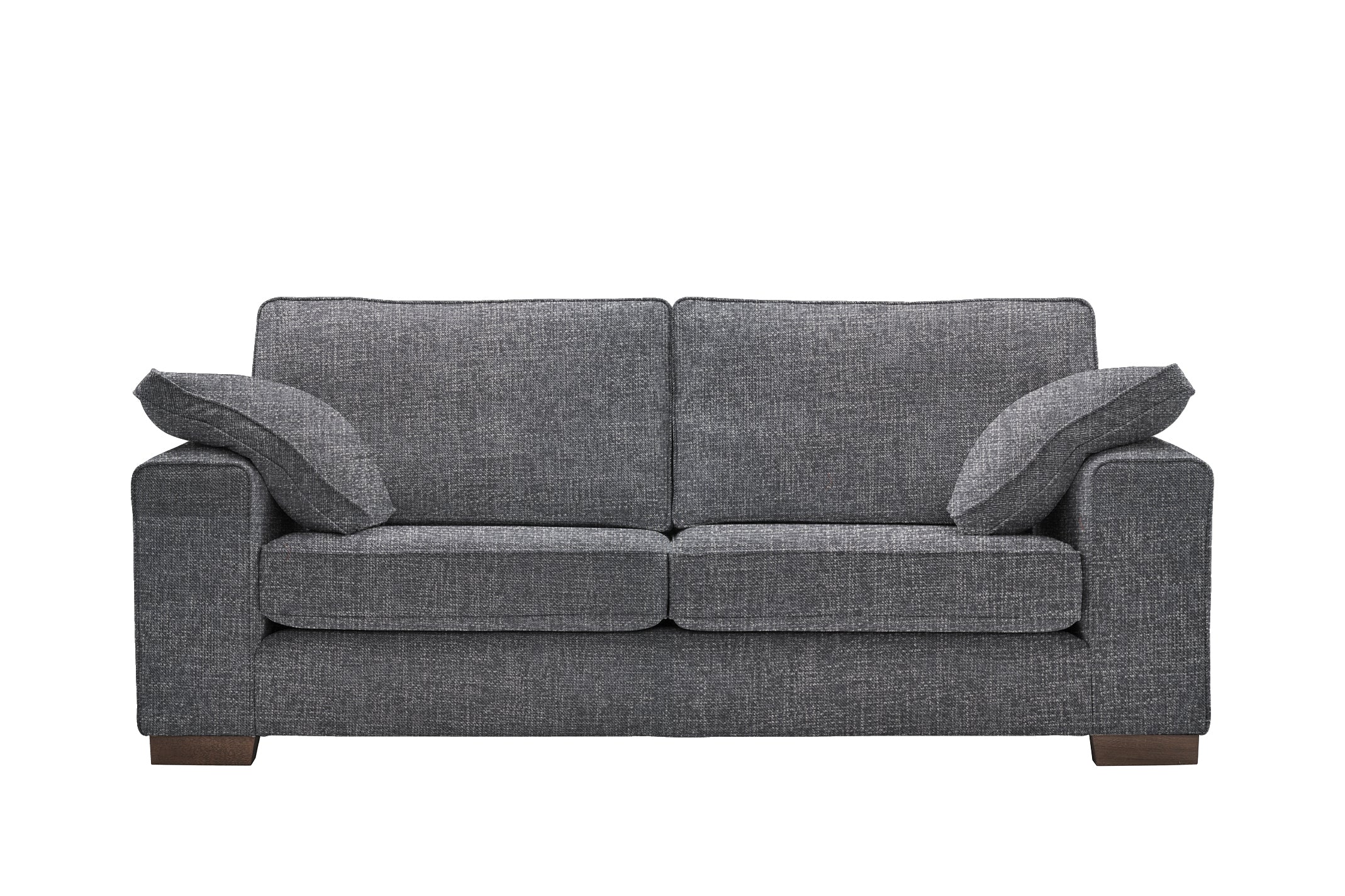 Denver 3 Seater Sofa Hopsack Slate – SofaSofa