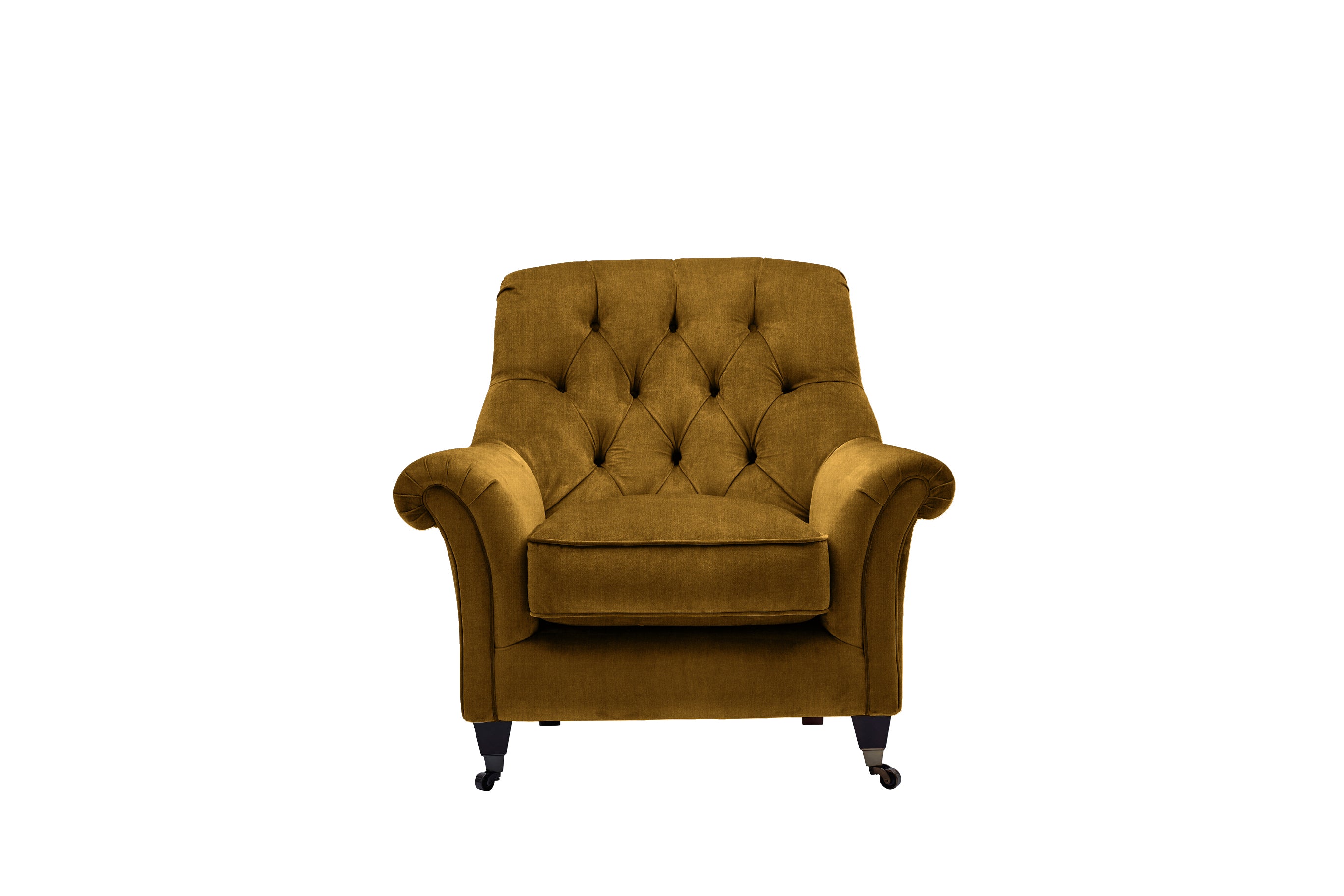 Hampton Highback Chair Manolo Cinnamon – SofaSofa