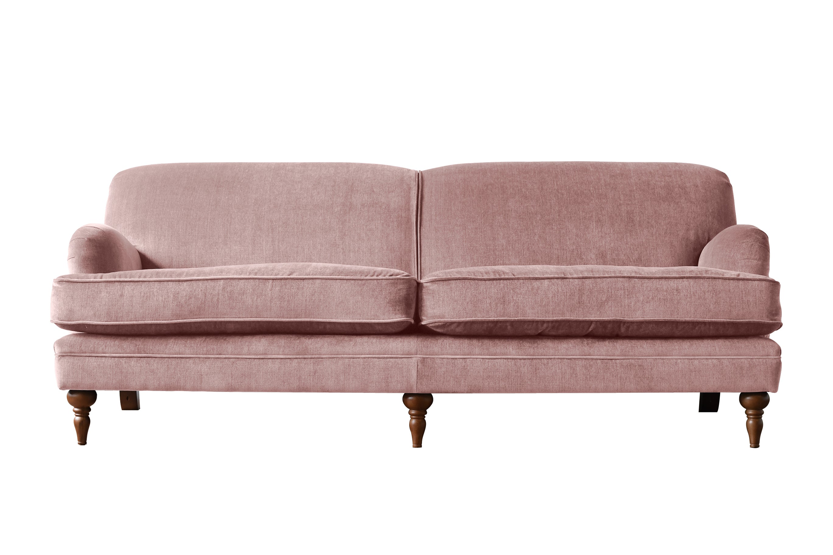 Jasper 4 Seater Sofa Manolo Dusky Pink – SofaSofa
