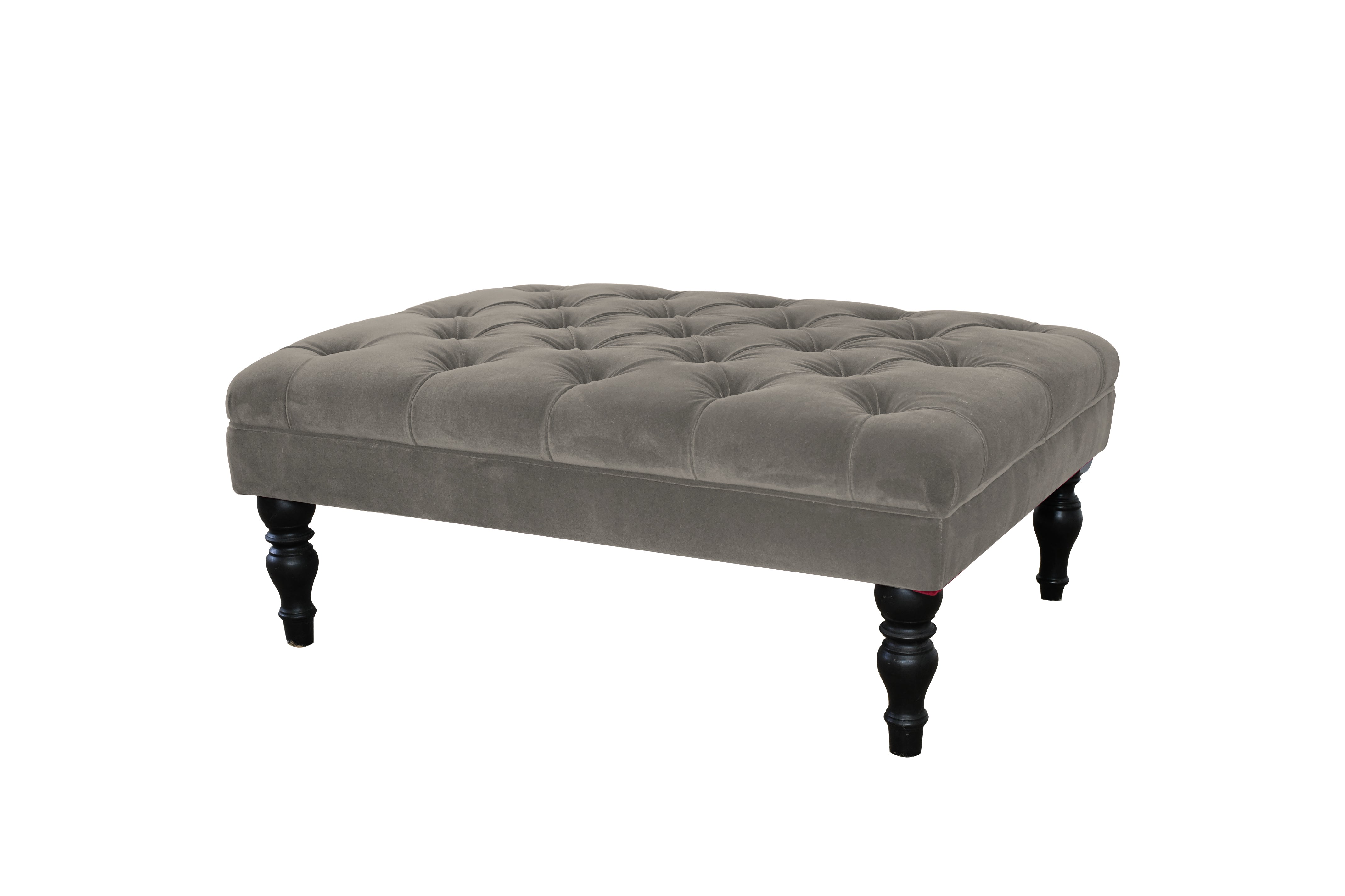 Jasper Button Bench Footstool Manolo Fog – SofaSofa