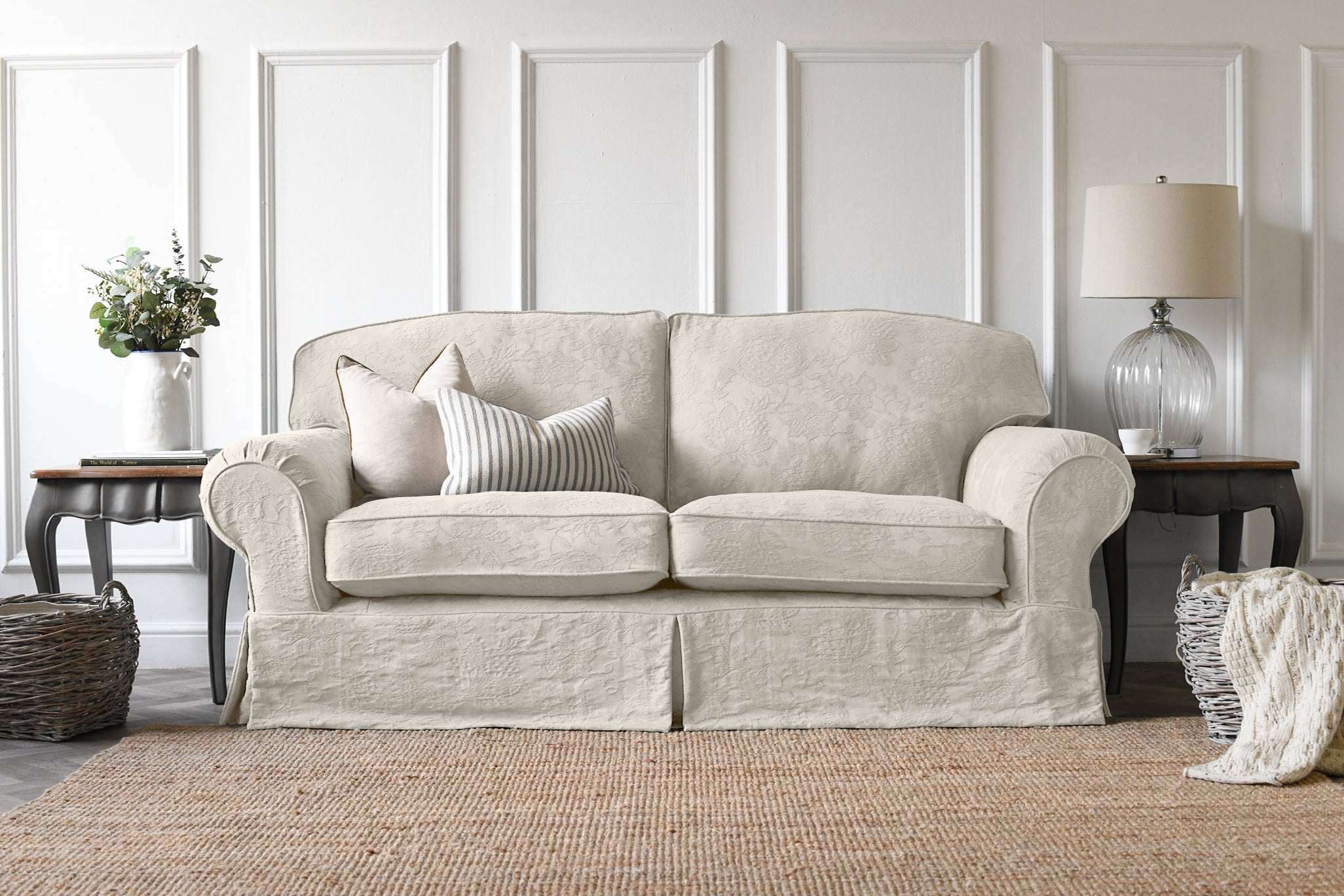 Banbury 3 Seater Sofa Shaftesbury Natural – SofaSofa