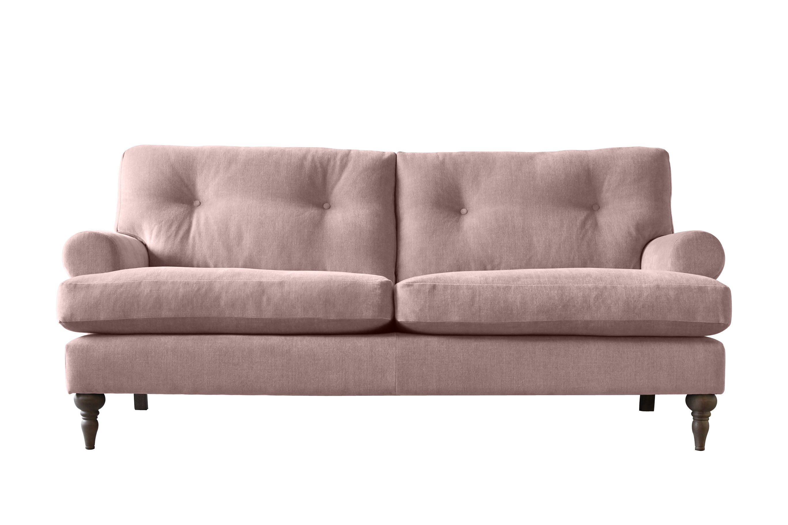 Otto 3 Seater Sofa Manolo Dusky Pink – SofaSofa