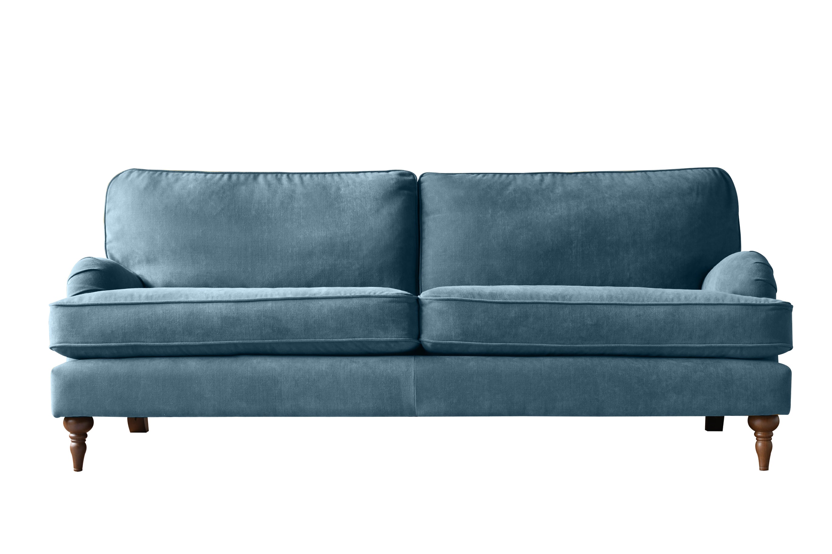 Florence 4 Seater Sofa Alhambra Coastal Blue – SofaSofa