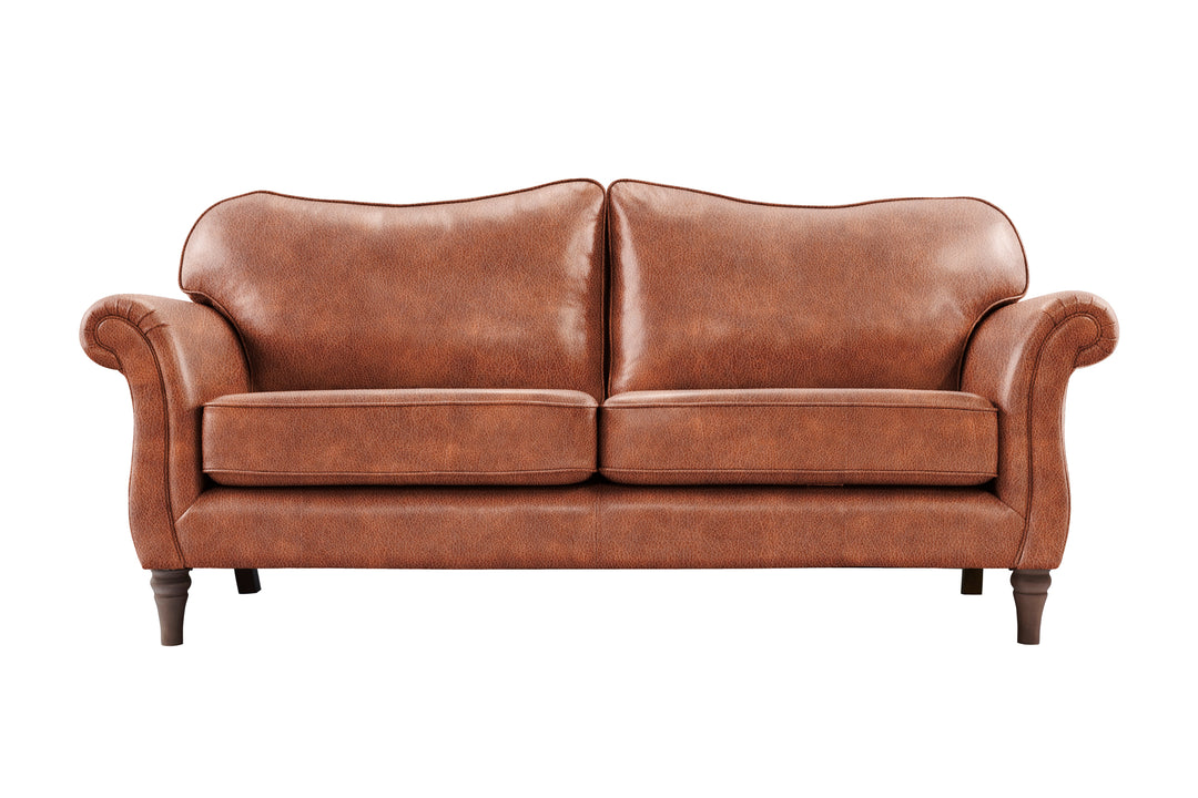 Burton 3 Seater Sofa Vintage Chestnut – SofaSofa