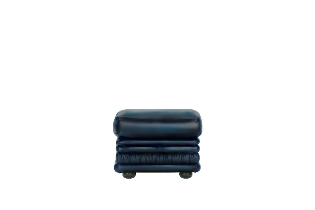 Senator Storage Stool Antique Blue – SofaSofa